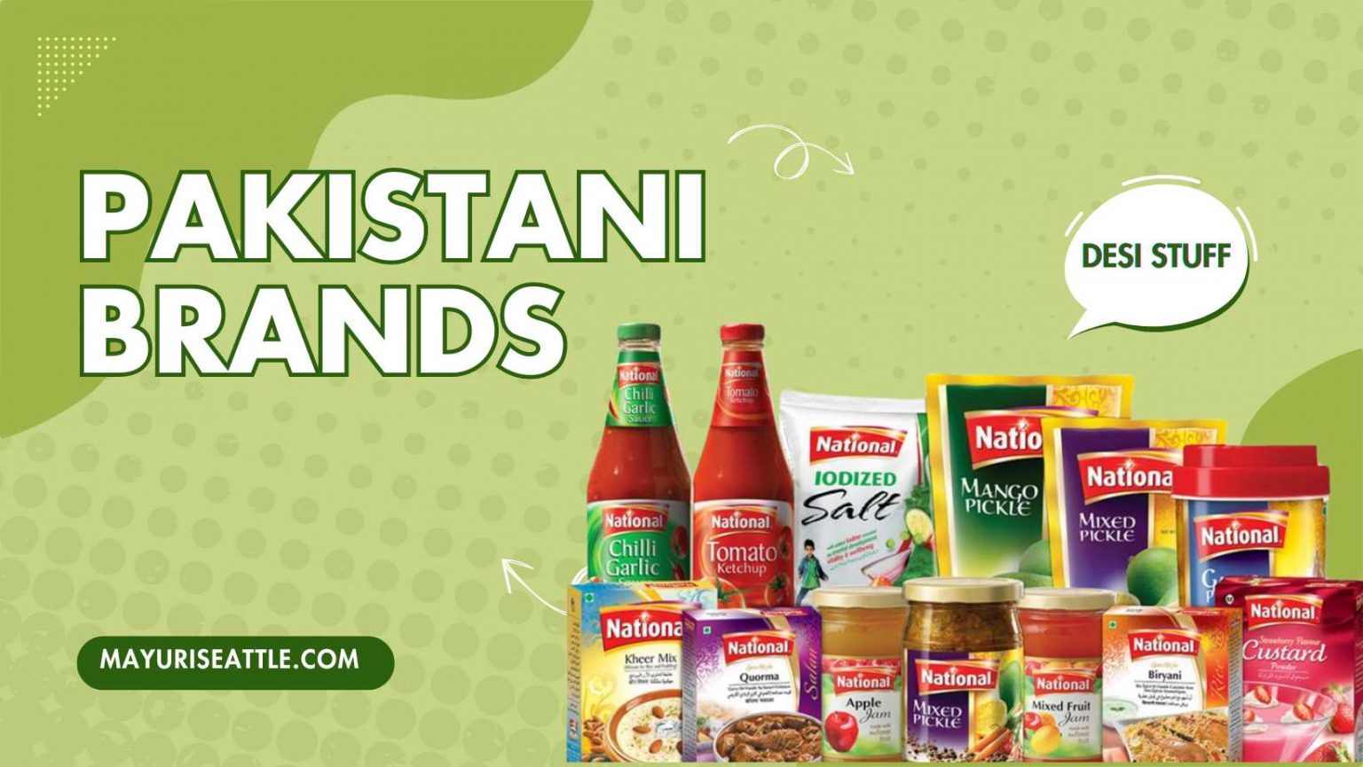 Pakistani grocery store in Seattle - Mayuri